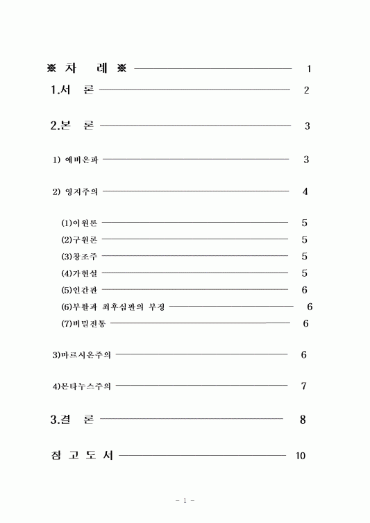 중세 이단 연구