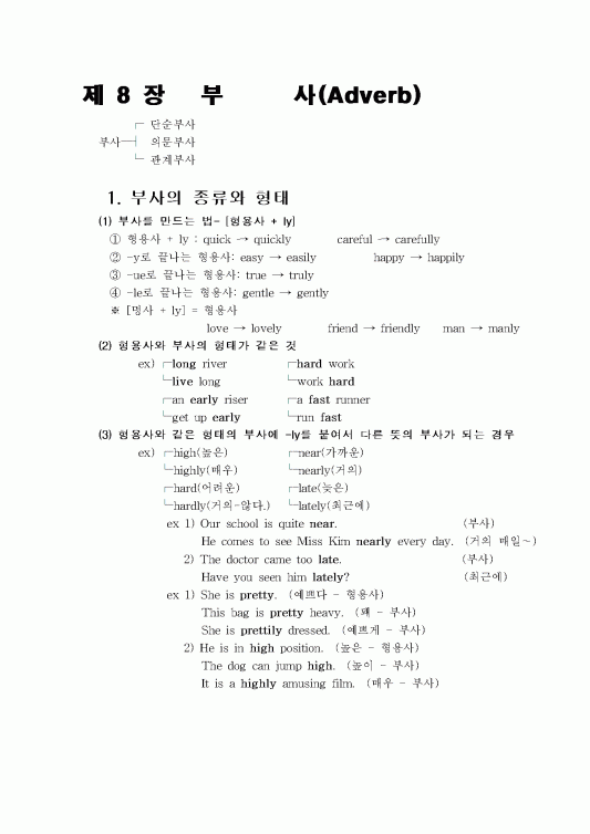 부      사(Adverb)