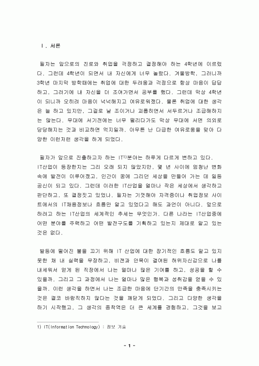 [IT ] 유럽의 IT 사업