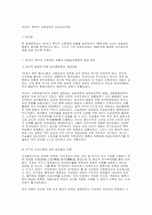 갑오농민전쟁