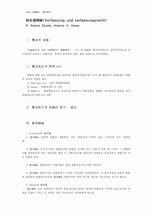 헌법학의 방어적 민주주의