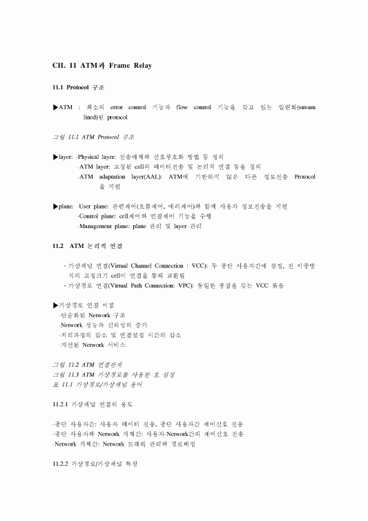 ATM과 Frame Relay