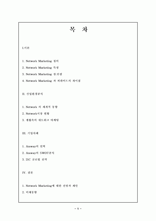 (네트워크마케팅) 네트워크 마케팅에 대해서(피라미드,다단계판매)