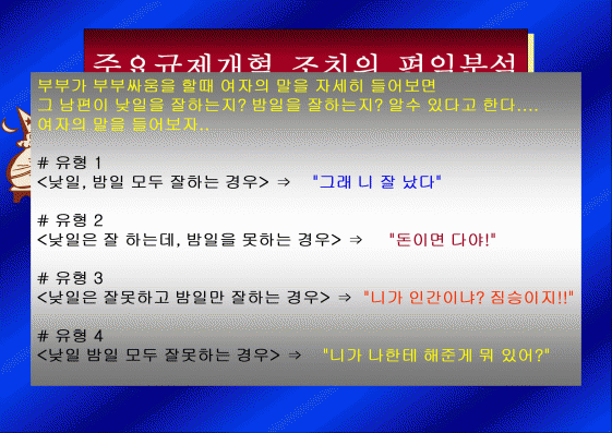 규제개혁의 편익분석 발표자료