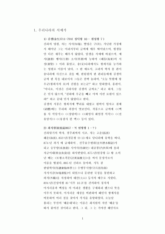 [미술대]-한국과 중국의 서예가