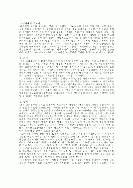 미술사-도자기에 관하여