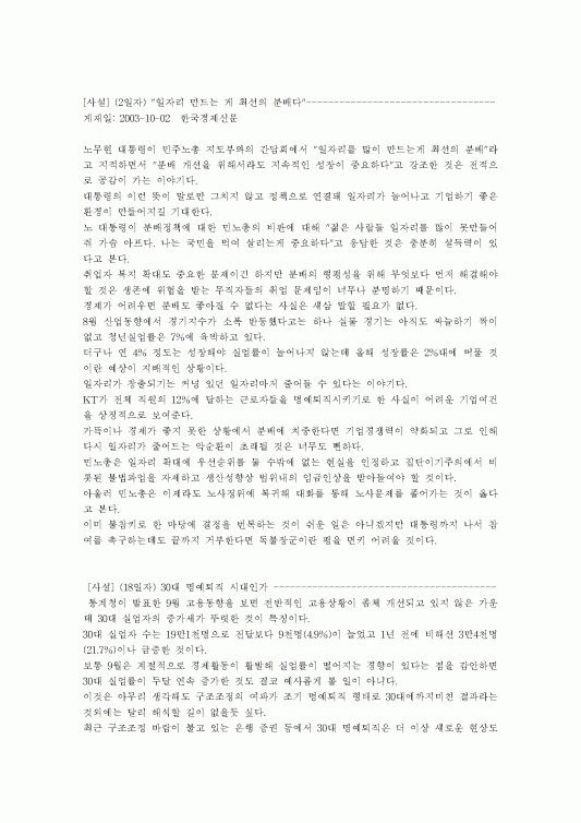 사설모음 레포트 자료