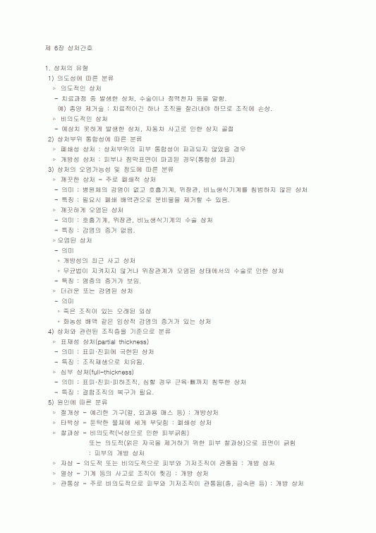 제6장상처간호