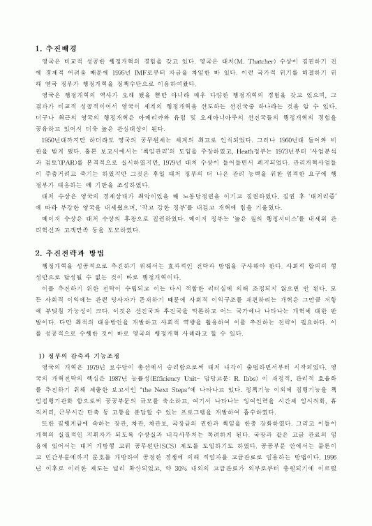 영국의 정부개혁