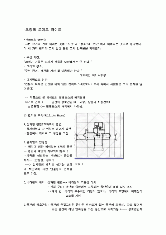 [기타] 프랭크 로이드 라이트 [건축/서평/요약]
