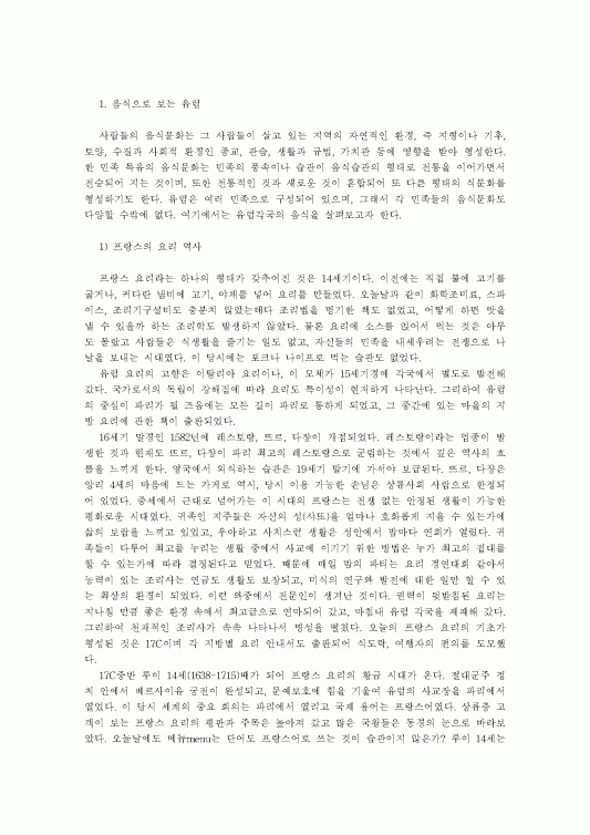 유럽문화와 예술