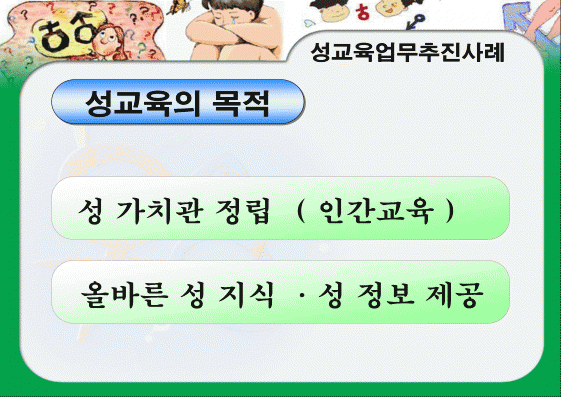 바람직한 성교육을 위한 방법 및 교육자료