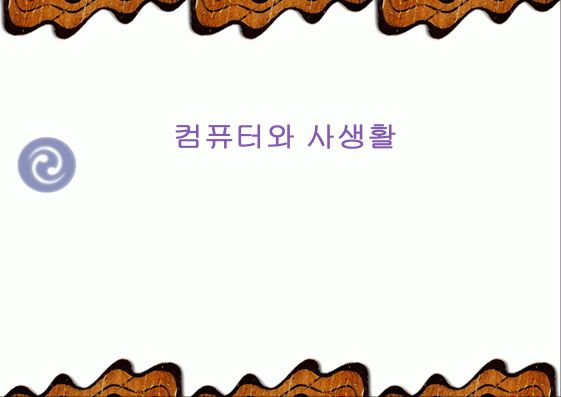 컴퓨터와 사생활