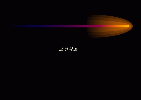 조선의보 레포트 자료