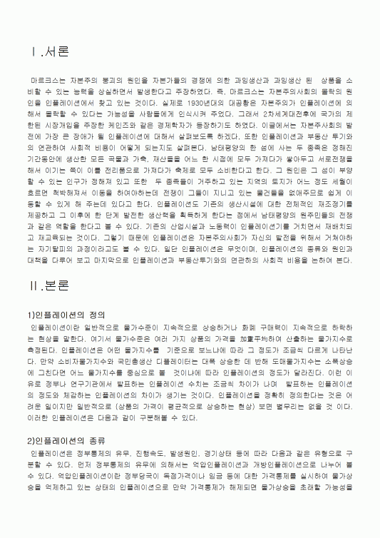 인플레이션과 부동산