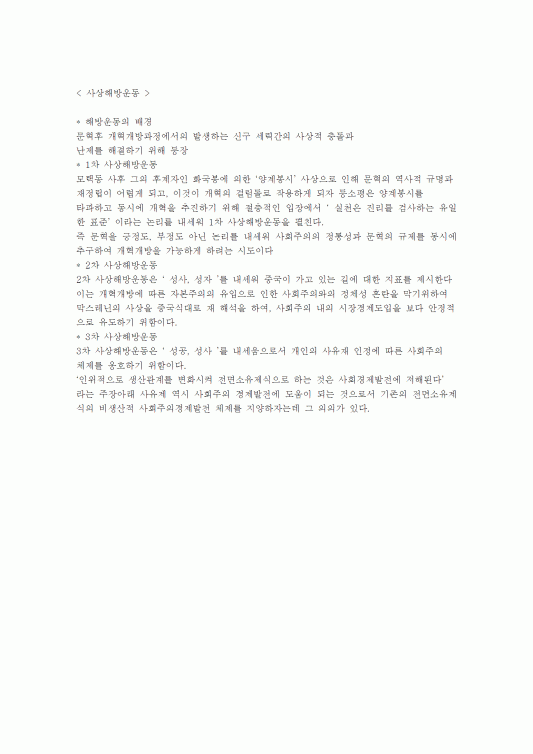 사상해방운동