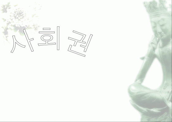사회권 레포트 자료
