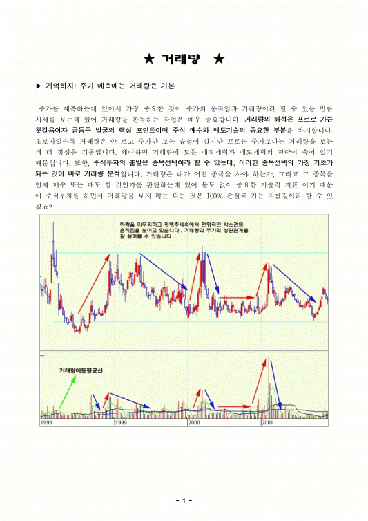 주식 거래량 레포트 자료