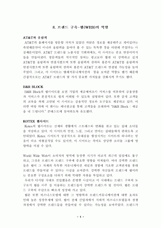브랜드 리더쉽
