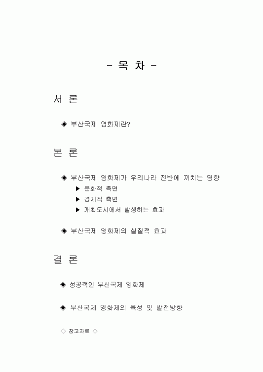 부산 국제영화제의 경제적 효과