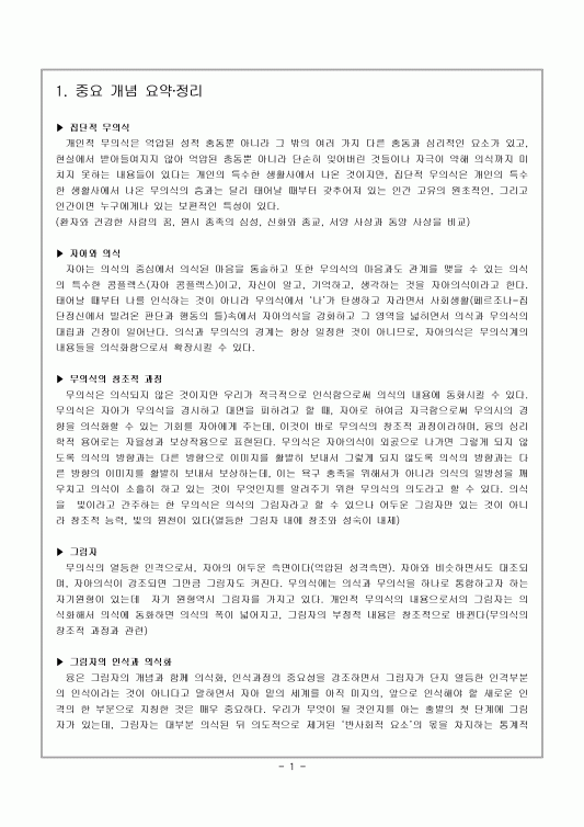 융의 그림자 이론과 학급 경영에서 생기는 어려움 분석과 그 해결 방안