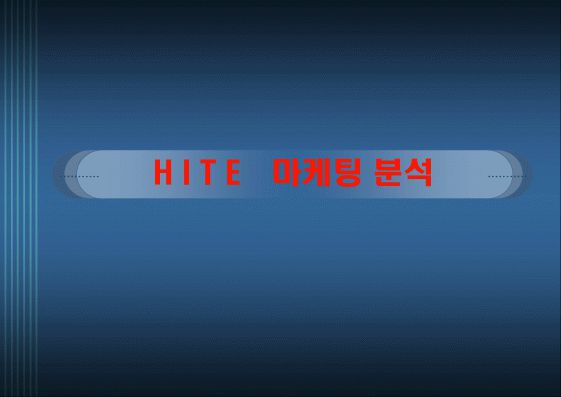 HITE  마케팅 분석