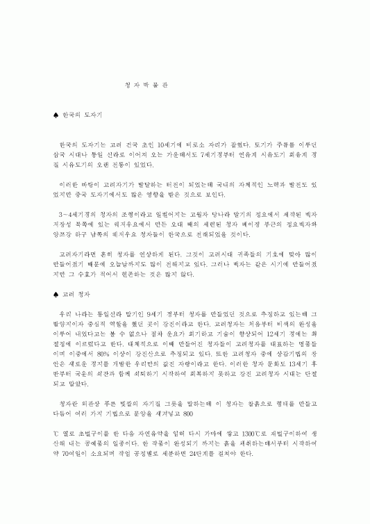 청 자 박 물 관
