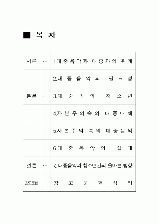대중음악의 발전 방향