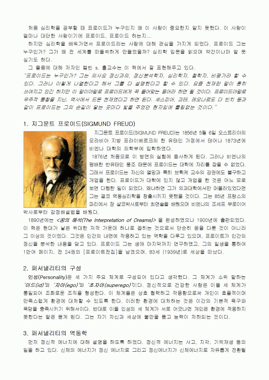 프로이드 심리학 입문