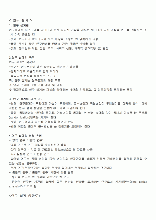 조사 분석론 레포트 자료