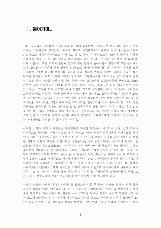 정부의 보육정책 지원 현황과 그 대안