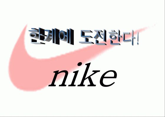 나이키의 글로벌전략