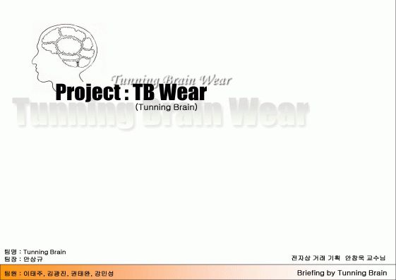 전자상 거래 사업계획서