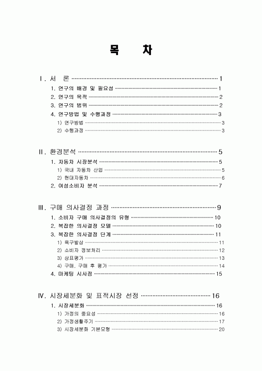 여성의 승용차 구매 의사결정 단계별 마케팅 전략 연구