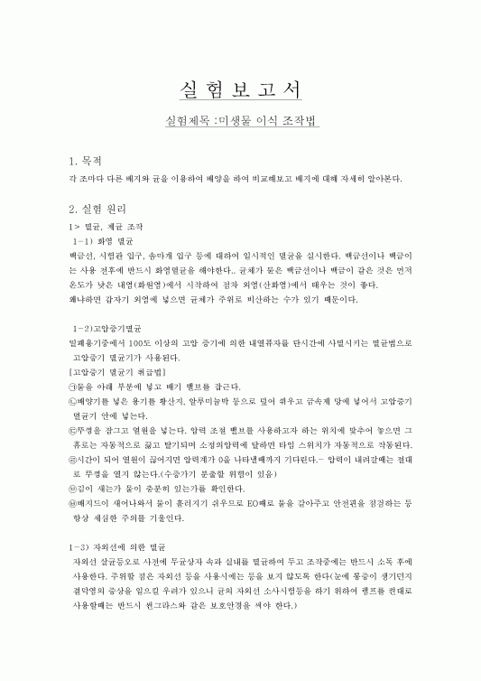 미생물 조작 이식법