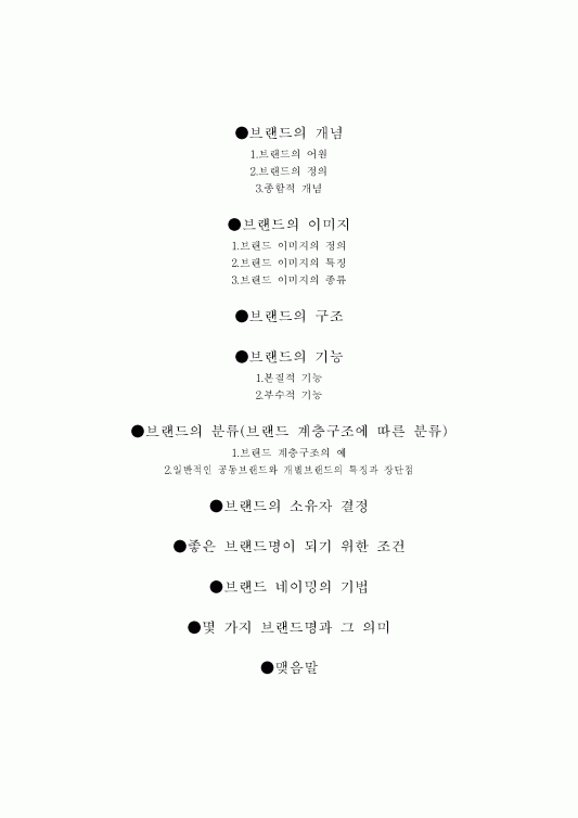 브랜드에 관하여