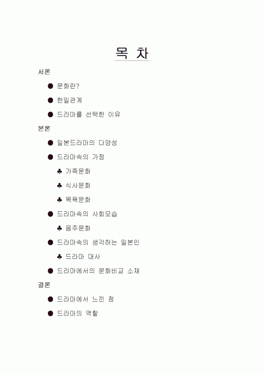 [인문과학] 일본문화의 이해 [분석/조사]