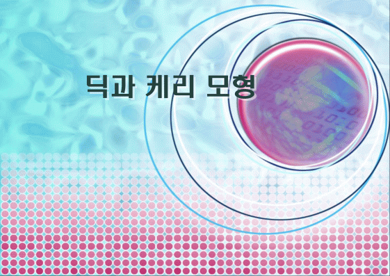 딕과 케리 모형