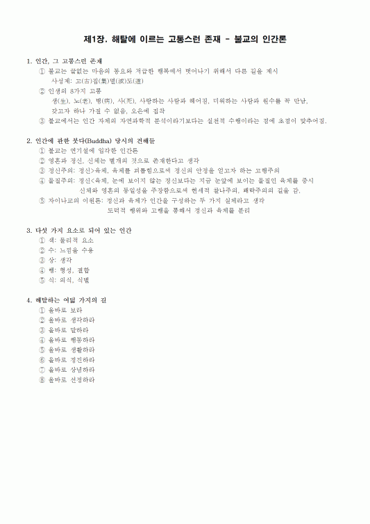 동양적 인간 (끝없는 물음, 인간 중 동양파트)