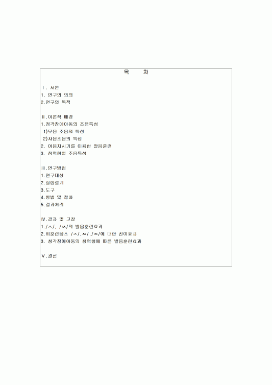 어음지시기의 시각적 피드백이 청각장애아동의 마찰음 오류개선에 미치는 효과