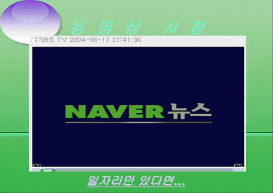 고령자 취업 레포트 자료