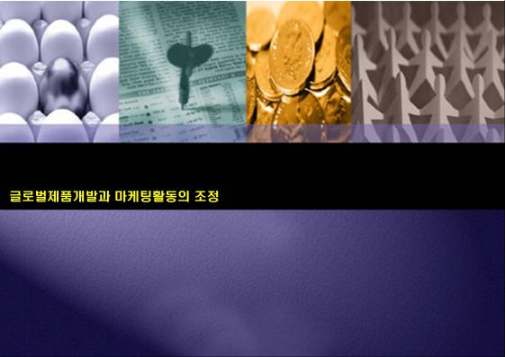 [사회과학] 글로벌제품개발과 마케팅활동의 조정