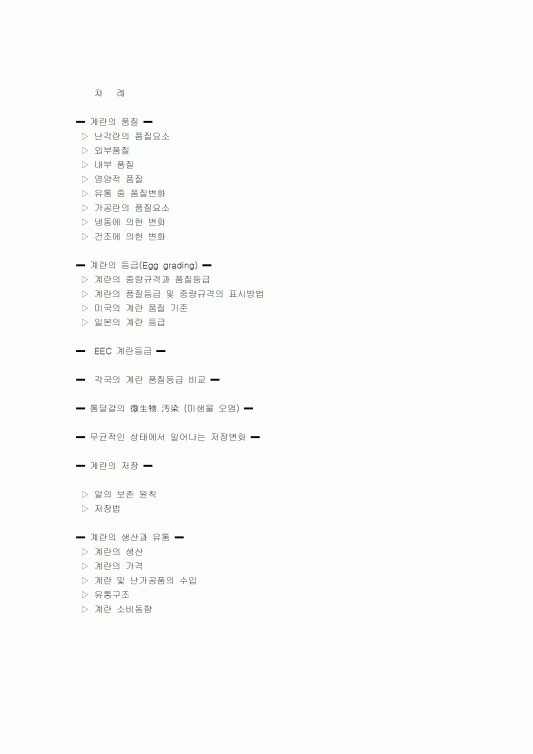계란에 대하여