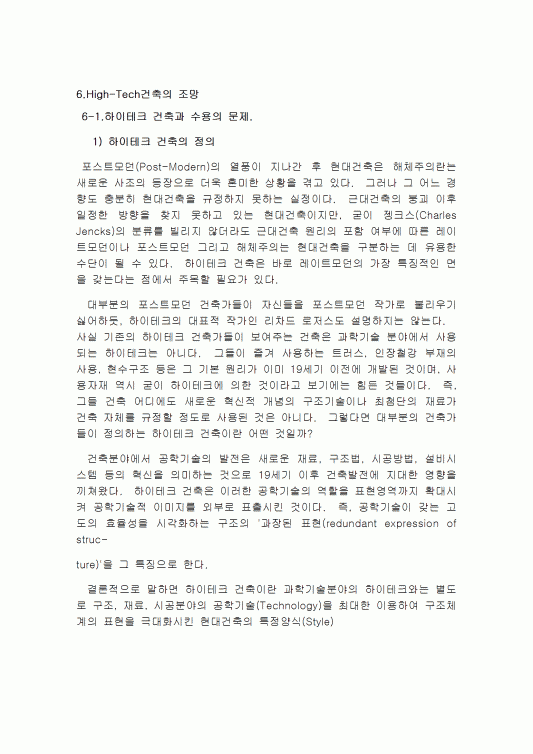 하이테크 레포트 자료