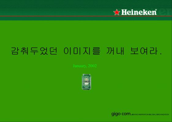 [사회과학] 하이네켄 마케팅