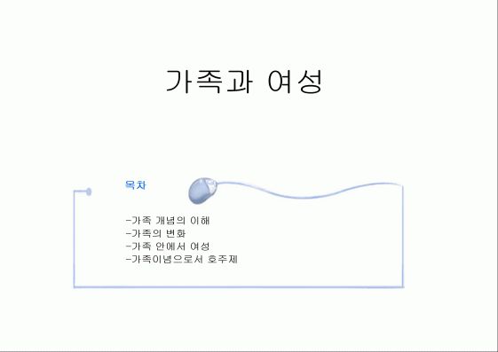 [사회과학] 가족과 여성