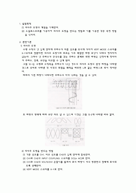 리사주도형에의한측정법