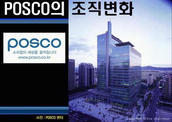 포스코 구조조정 분석