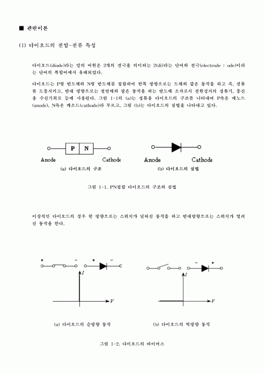 다이오드의 전압-전류 특성, 접합 다이오드의 근사 해석법