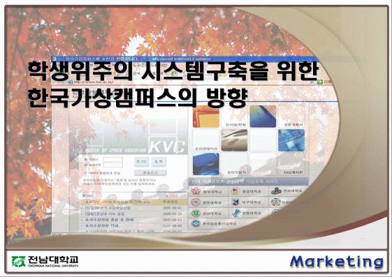 효율적인 가상대학 운영을 위한 마케팅전략